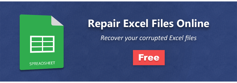 Repair Excel Files Online : Free Online Tool | File Format Processing Plugins for C# .NET Core ...